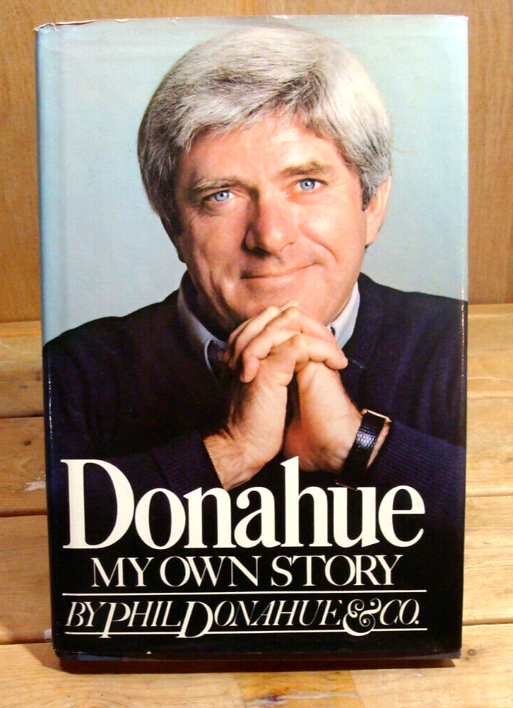 Donahue: My Own Story (1979 HC) SIGNED 1st Ed/Printing Ephemera Letter ...