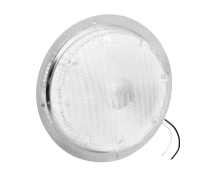 Draw-Tite Interior Dome Light 5" Round with Chrome Base 30-60-004 | eBay