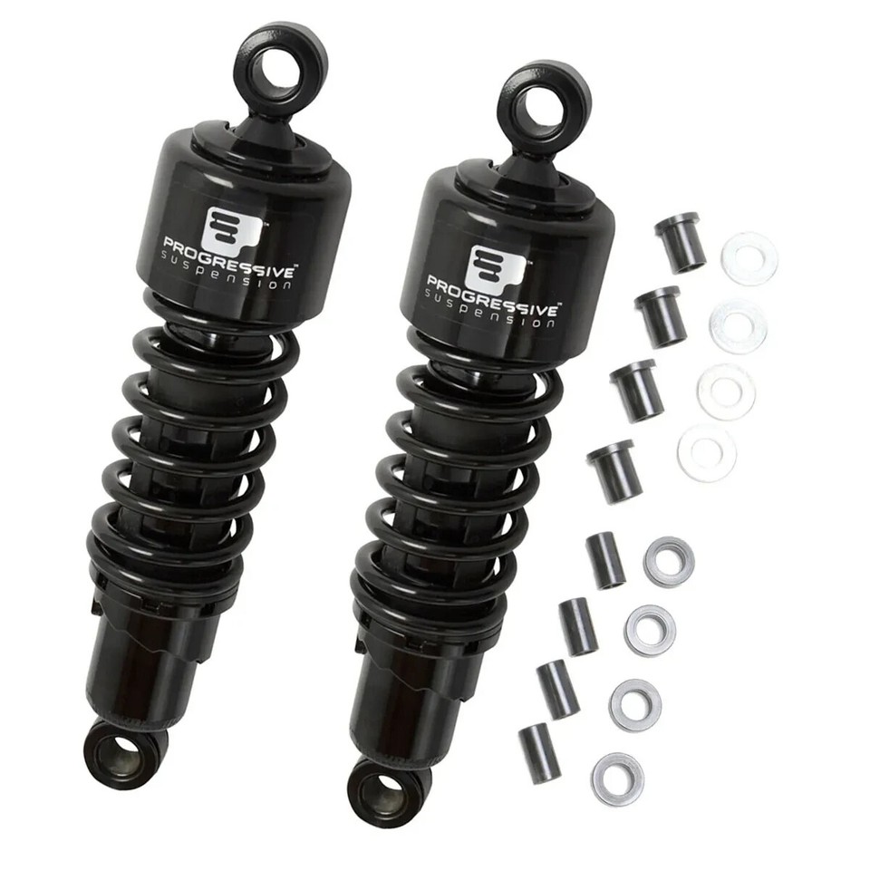 Progressive Suspension 412-4068B 412 Series 12" Black Shocks | eBay