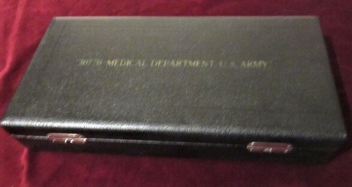 UNIQUE VINTAGE WW2 US ARMY 30770 MEDICAL DEPARTMENT CASE | eBay