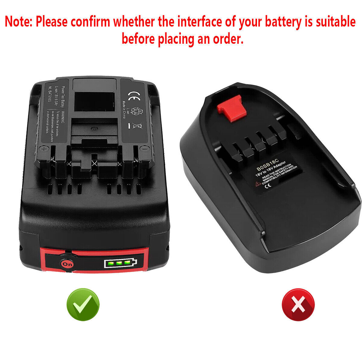 18V 6.0AhFor Bosch PBA Battery BAT609 BAT618 ProCORE 25618-01 /Charger ...
