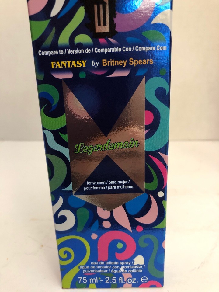 EAD LEGERDEMAIN Perfume Spray for Women 2.5 oz 75ml Eau De Toilette New ...