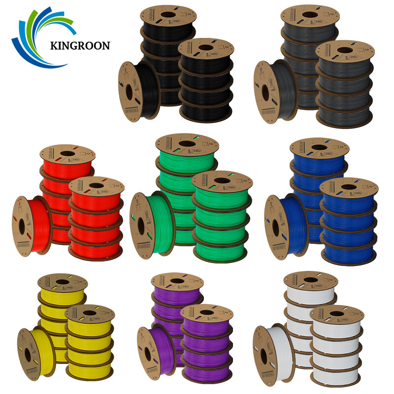 10 PACK 1KG 3D Printer Filament PLA PETG 1.75 mm FDM Bundles Spools ...