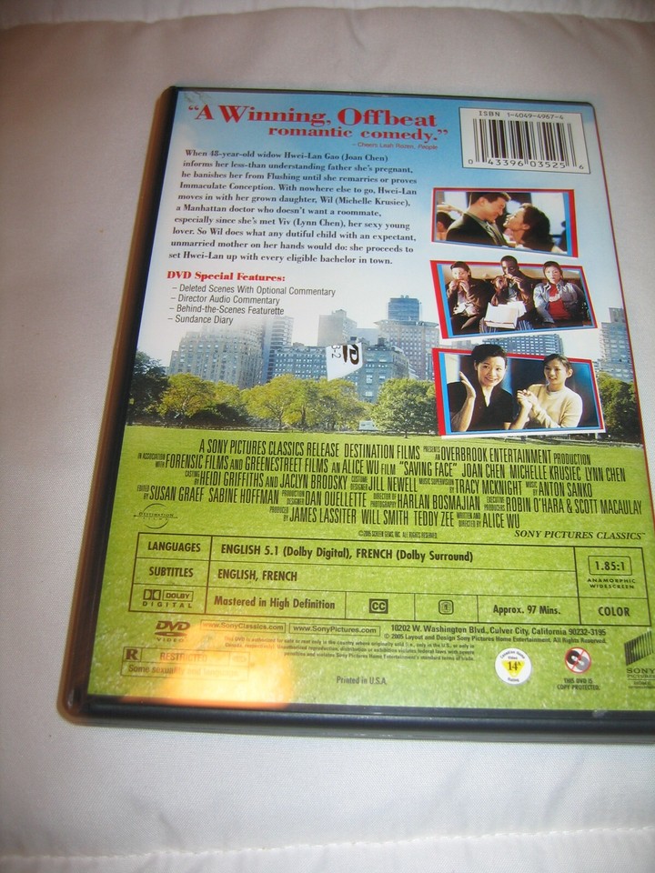 Saving Face (DVD, 2005) | eBay