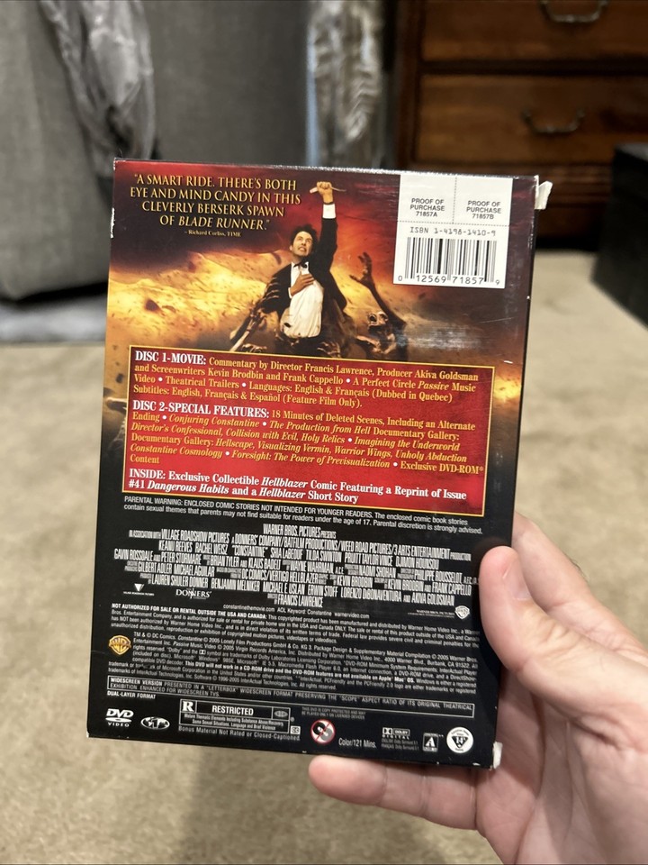 Constantine (DVD, 2005, 2-Disc Set, Deluxe Edition) 12569718579| eBay