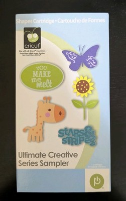 Cricut Ultimate Creative Series Sampler Cartridge *RARE* | eBay