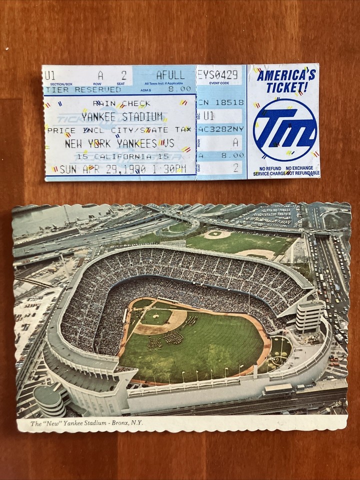 Fan Lot Yankees Of The 50s Card Set Yearbooks Programs Ticket Stub Auto ...