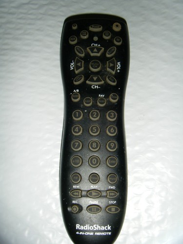 Radio Shack #15-2118 4-in-1 Light Up Remote Control | eBay