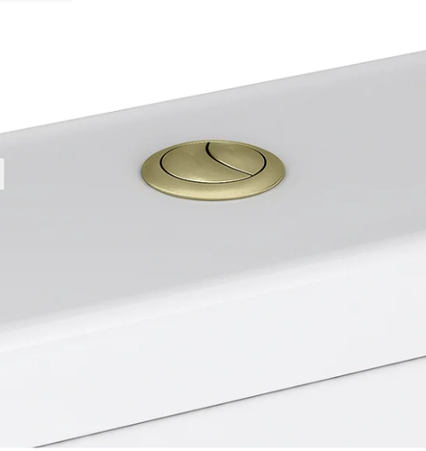 Brushed Brass Gold Toilet Flush Cistern Button Close Coupled 38mm | eBay UK