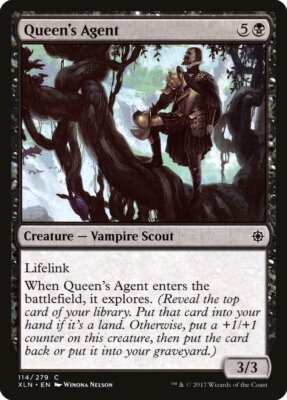Magic the Gathering (mtg): XLN: Queens Agent (x 4) | eBay