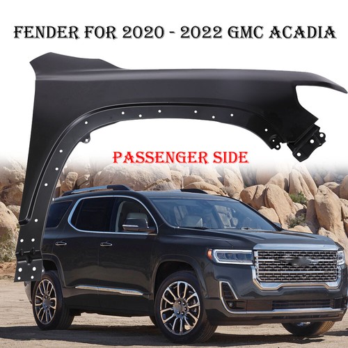 Fits 2020 2021 2022 GMC Acadia Front Fender Primered Steel Right ...