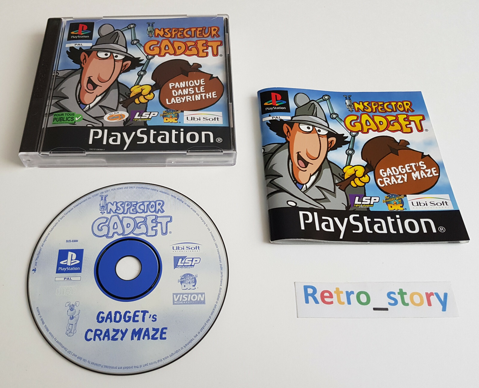 Inspecteur Gadget : Panique dans le labyrinthe Playstation - Prix ...