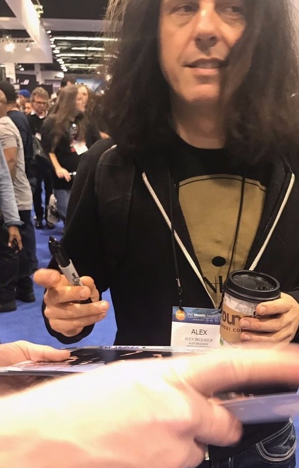 GFA Testamant Band ALEX SKOLNICK Signed Autograph 8x10 Photo PROOF A7 ...
