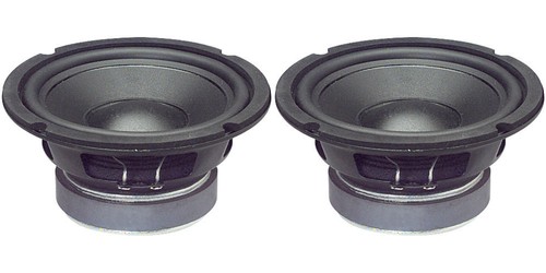 6.5" Woofer Replacement Speakers Home Audio 6-1/2"4ohm six inch PAIR 2 ...