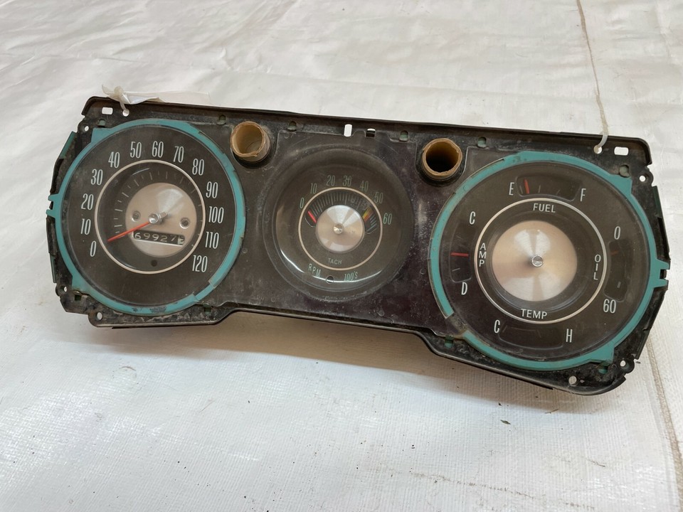 1964 1965 Chevelle Tach Cluster Malibu SS Tachometer Dash Full Gauges ...