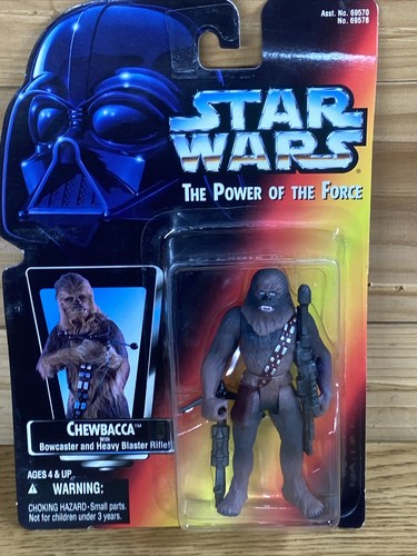Star Wars Chewbacca Bowcaster Blaster Rifles Action Figure 1995 Kaybee ...