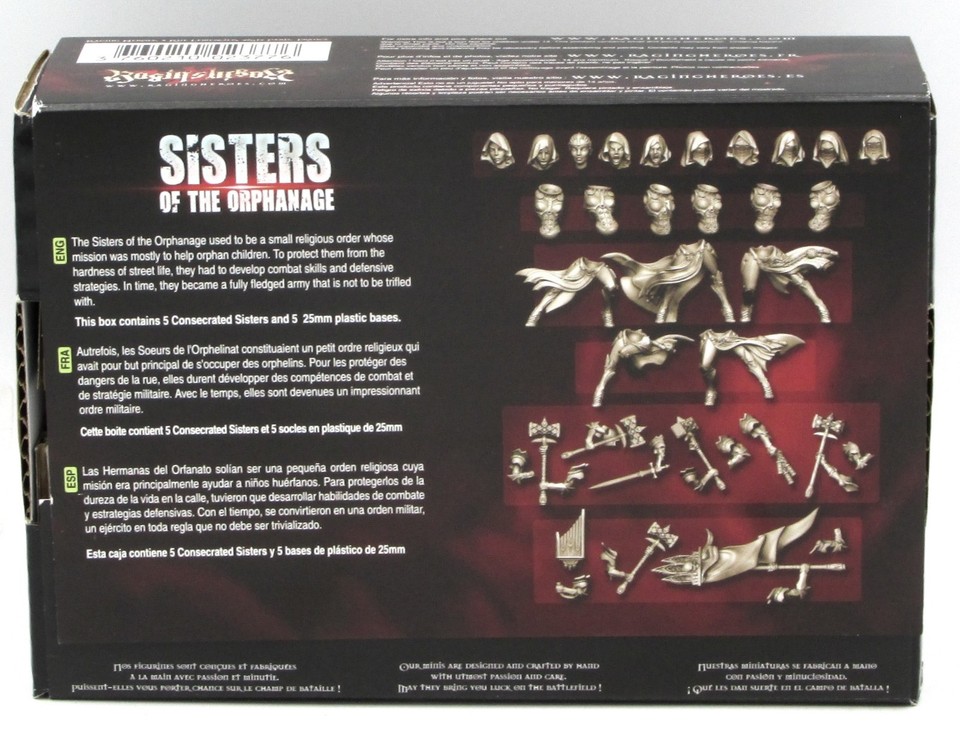 Raging Heroes 23776 Consecrated Sisters Command (Fantasy) Female ...