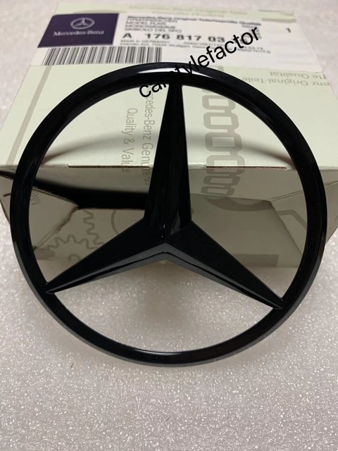 Mercedes-Benz A1768170016 Trunk Emblem - Gloss Silver for sale online ...