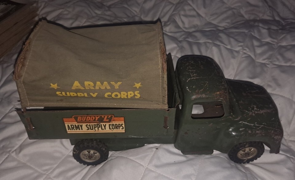 Buddy L Army Supply Corps 1950s GMC Military Truck Only | eBay