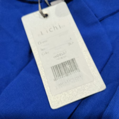 Lichi Women’s Blue Color Long Sleeve Dress Size L | eBay