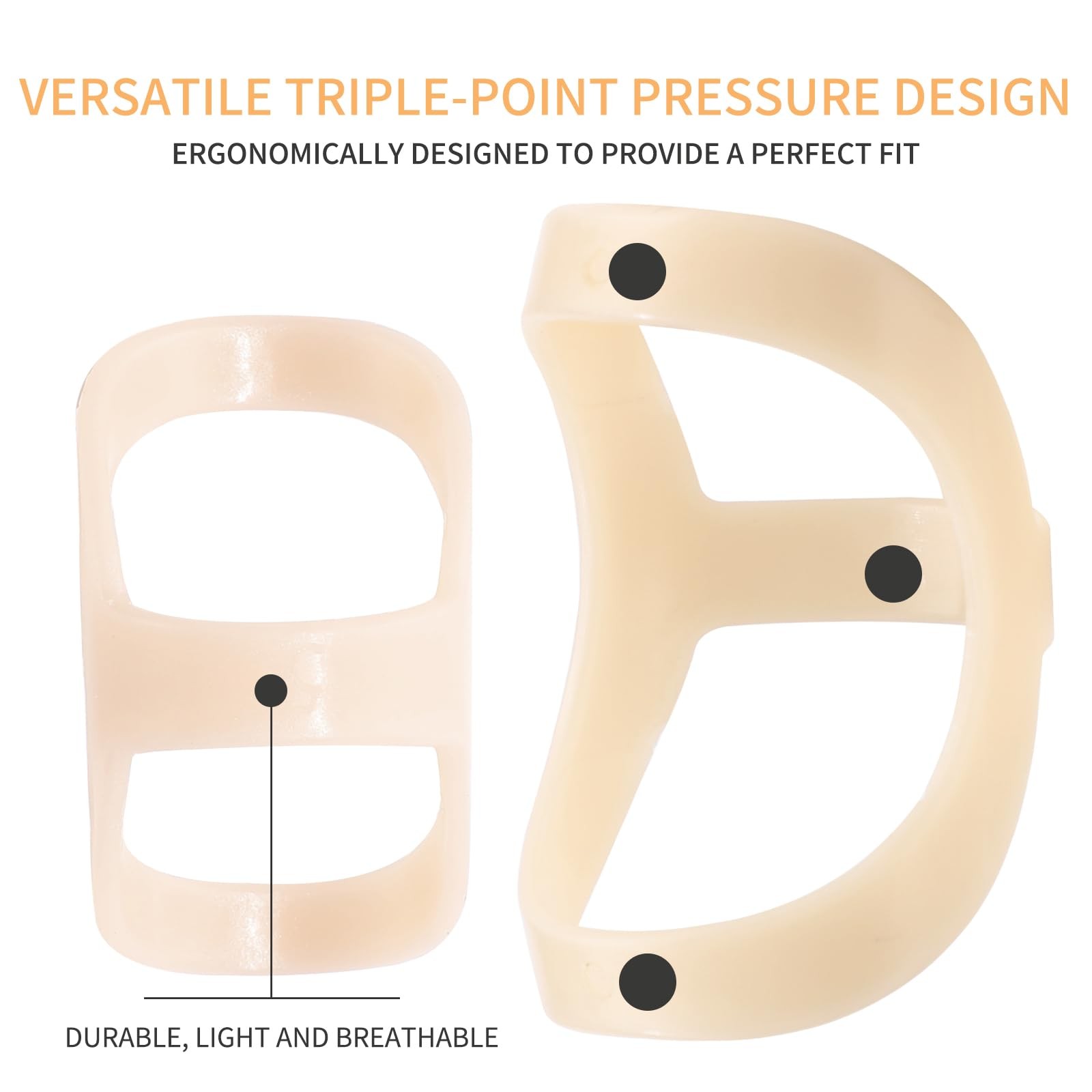 Oval Finger Splints, 5PCS Oval Trigger Finger Splint for Size 6,7,8,9 ...