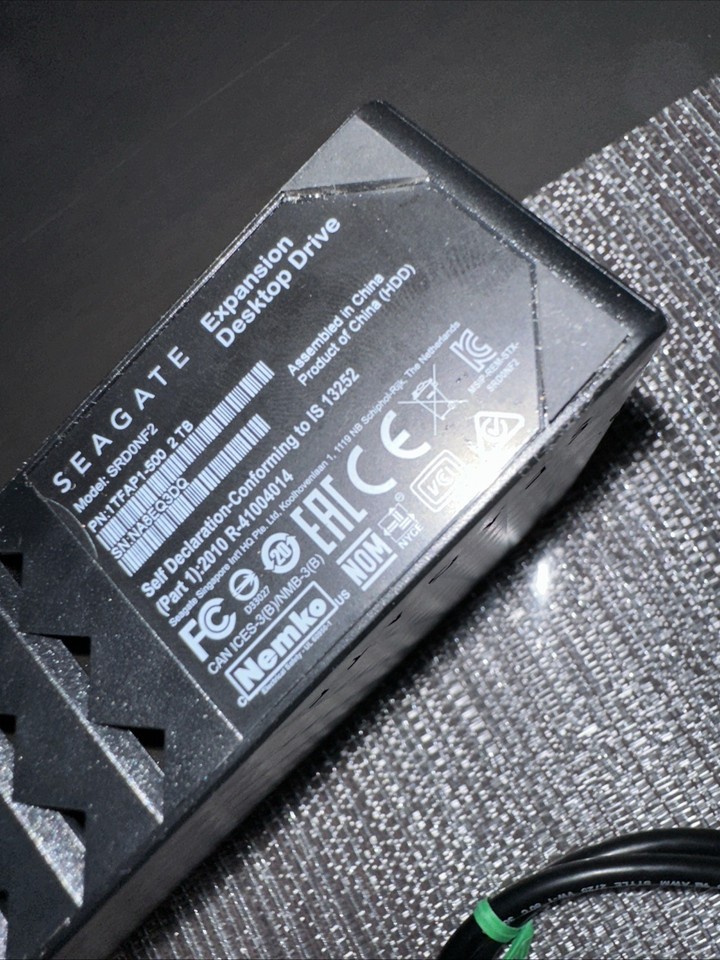 Seagate Expansion 2 TB USB 3.0 Desktop External Hard Drive SRD0NF2 | eBay