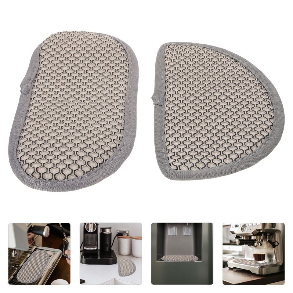 2 Pcs Drip Pad for Refrigerator Water Dispenser Absorbent Pads Leaks ...