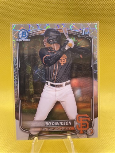 Bo Davidson 2025 Bowman Chrome Mega Box Lazer #BCP-206 San Francisco ...