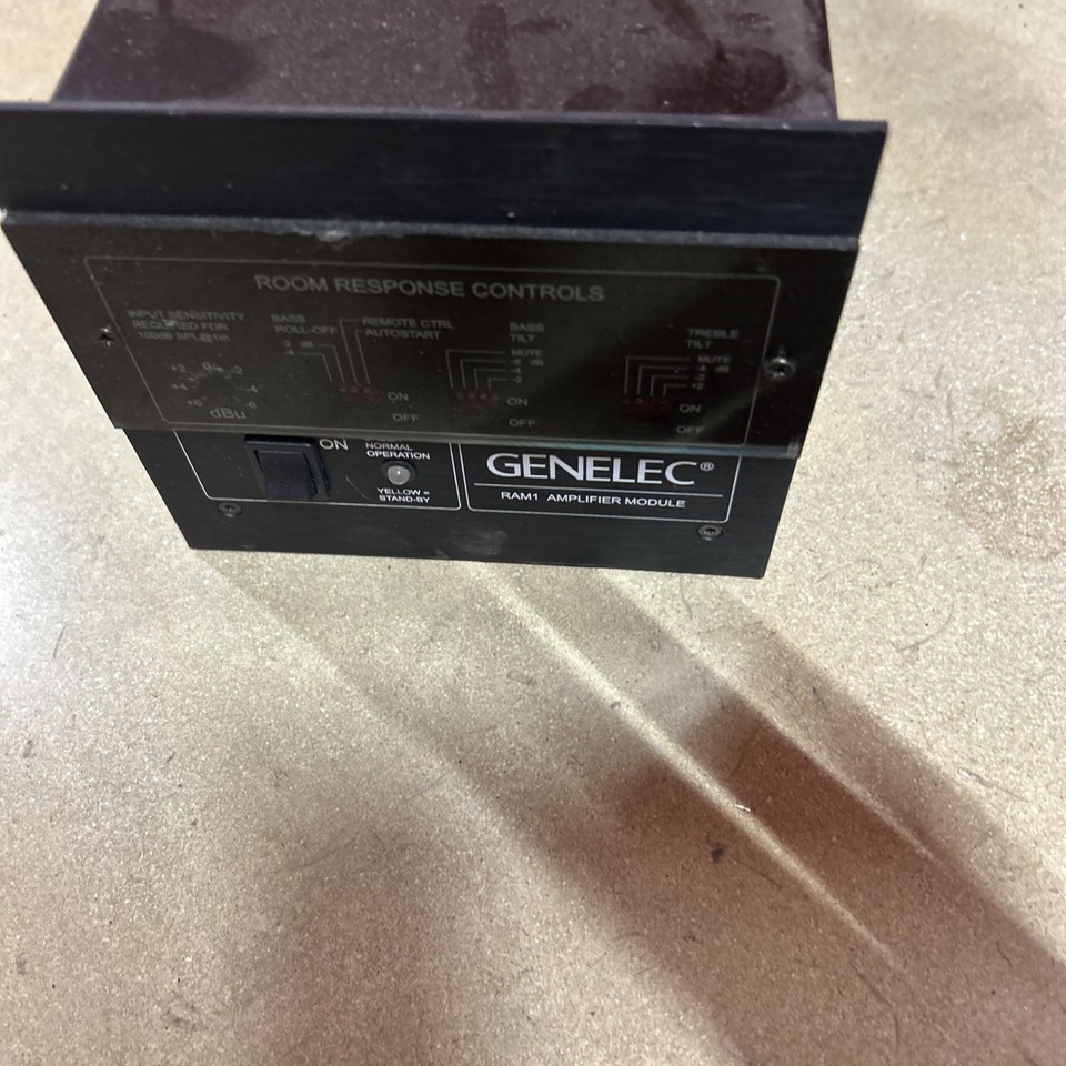 Genelec RAM-1 Amp - RAM1 Amplifier - Made In Finland! | eBay
