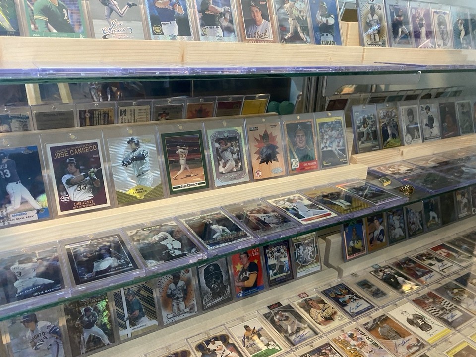 24” Trading Card Display Shelf - Holds Graded, One-Touch, Top Loaded ...