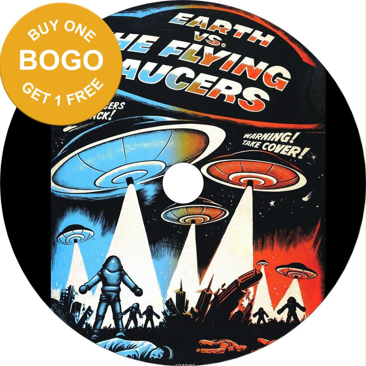 Earth vs. the Flying Saucers 1956 Classic Sci-Fi DVD | eBay