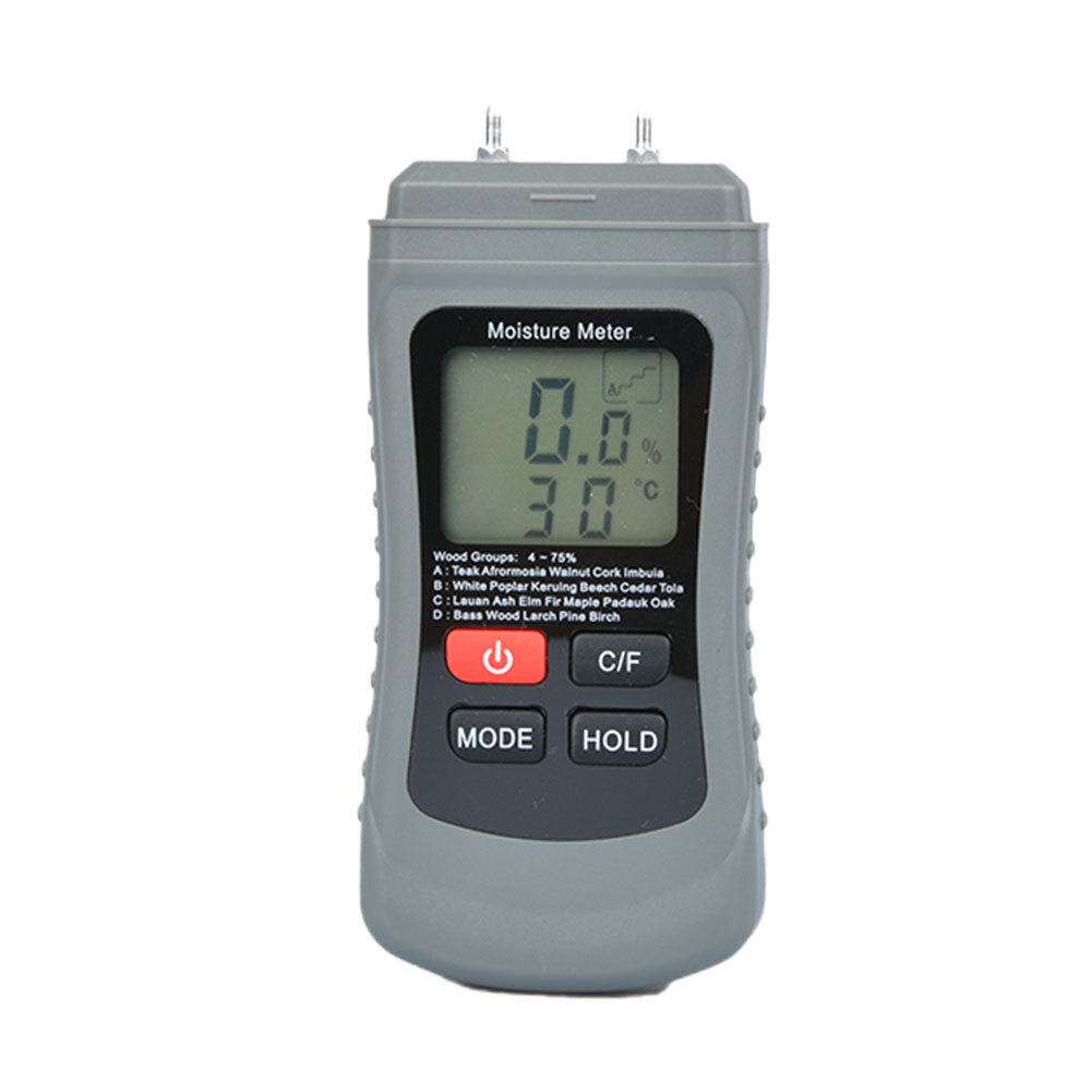 Timber Hygrometer Digital Paper Humidity Tester for Bamboo/Paper ...