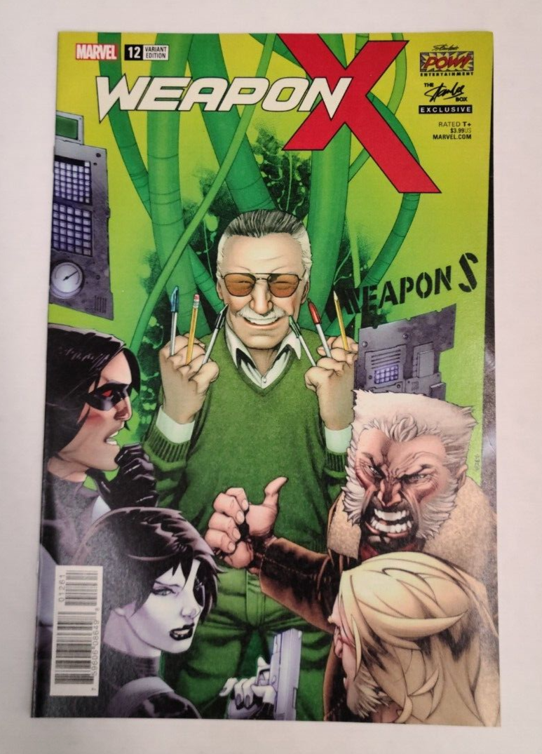 WEAPON X #12 STAN LEE BOX VARIANT Rare Hot Marvel Avengers Near Mint | eBay