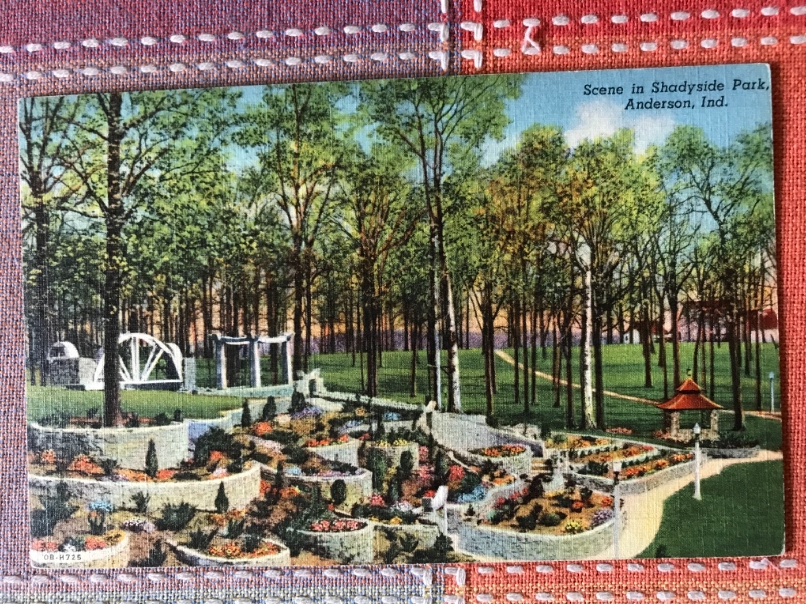 Scene in Shadyside Park, Anderson, Indiana | eBay