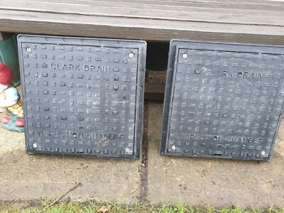 Clarke Drain Covers & Frames . Manhole / inspection covers 4 drains & 2 ...