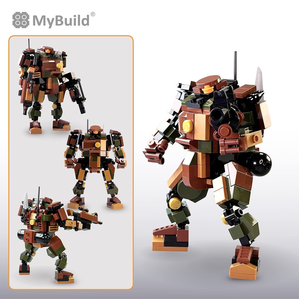 MyBuild Mecha Frame Sergeant 5011 - Sci-Fi Mech Toy Building Set Compatible w... | eBay