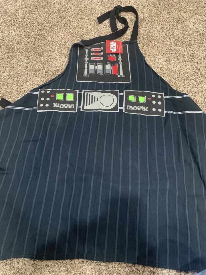Star Wars Official Darth Vader Black Tie Cotton Cooking Apron Icup ...