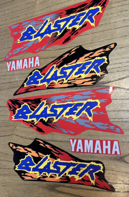 Yamaha Blaster Full Graphics Decals BL4 | eBay