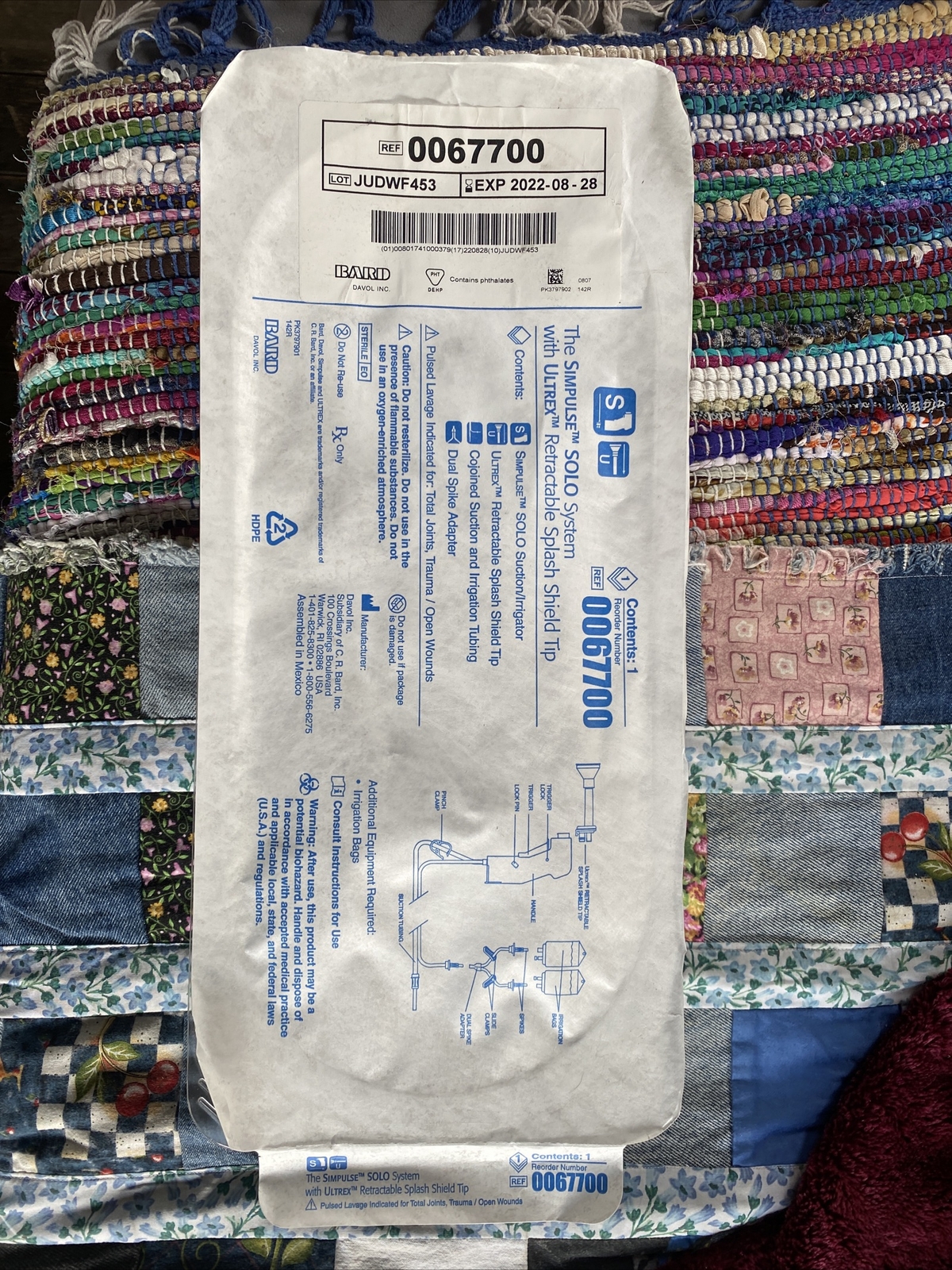 Simpulse SOLO System with ULTREX Battery Operated Suction Irrigator w ...