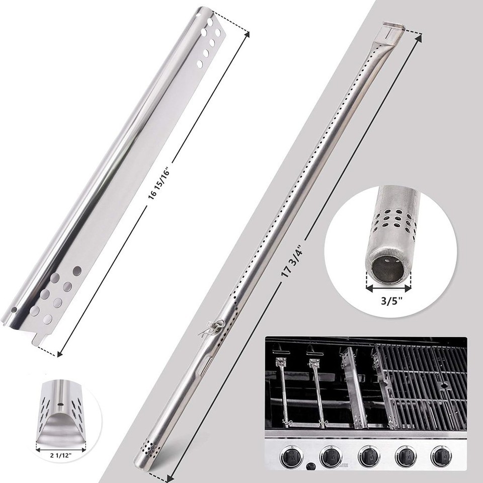 Home Barbecue Fire Baffle Set Flame Divider High Temperature Resistance ...