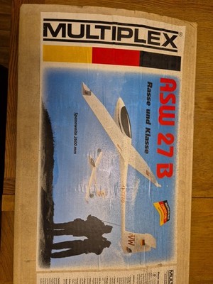 MULTIPLEX ASW 27B Glider 2600mm Wingspan Rc Model Glider | eBay UK