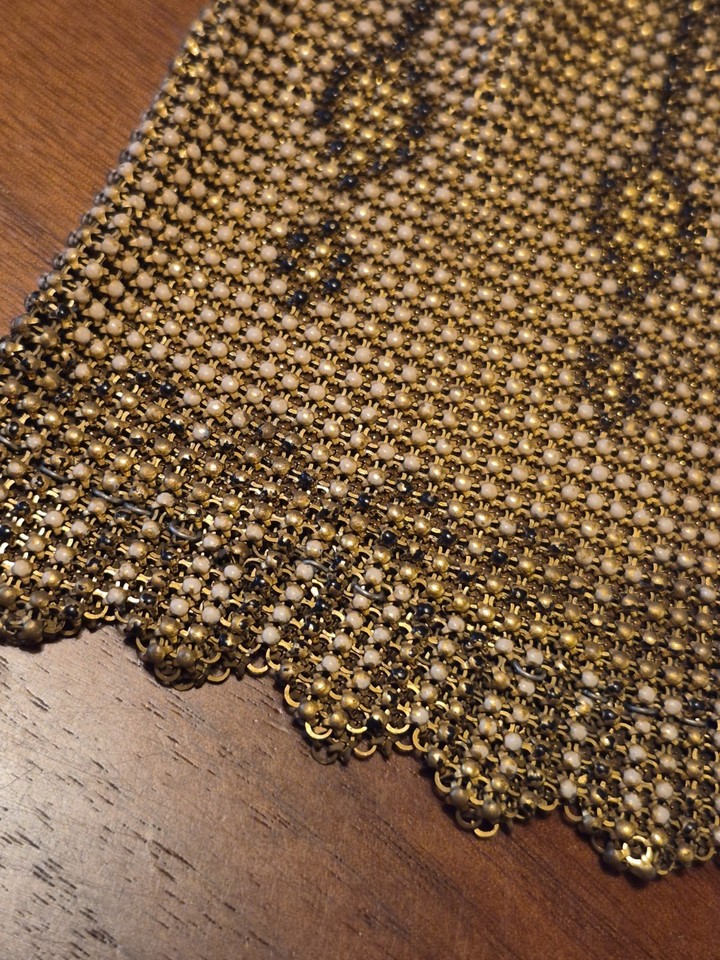 Antique 1920s Gold Metal Whiting & Davis Mesh Purse | eBay UK