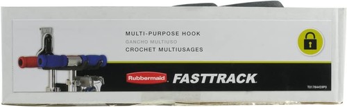 Rubbermaid FastTrack Rail Garage Organization Multi-Purpose Soft Grip ...