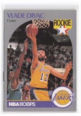 Vlade Divac 1990-91 Hoops #154 Rookie | eBay