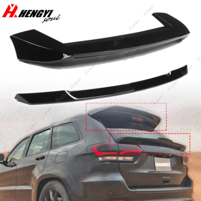For 2013-2021 Jeep Grand Cherokee R Style Rear Roof Spoiler + Tailgate ...