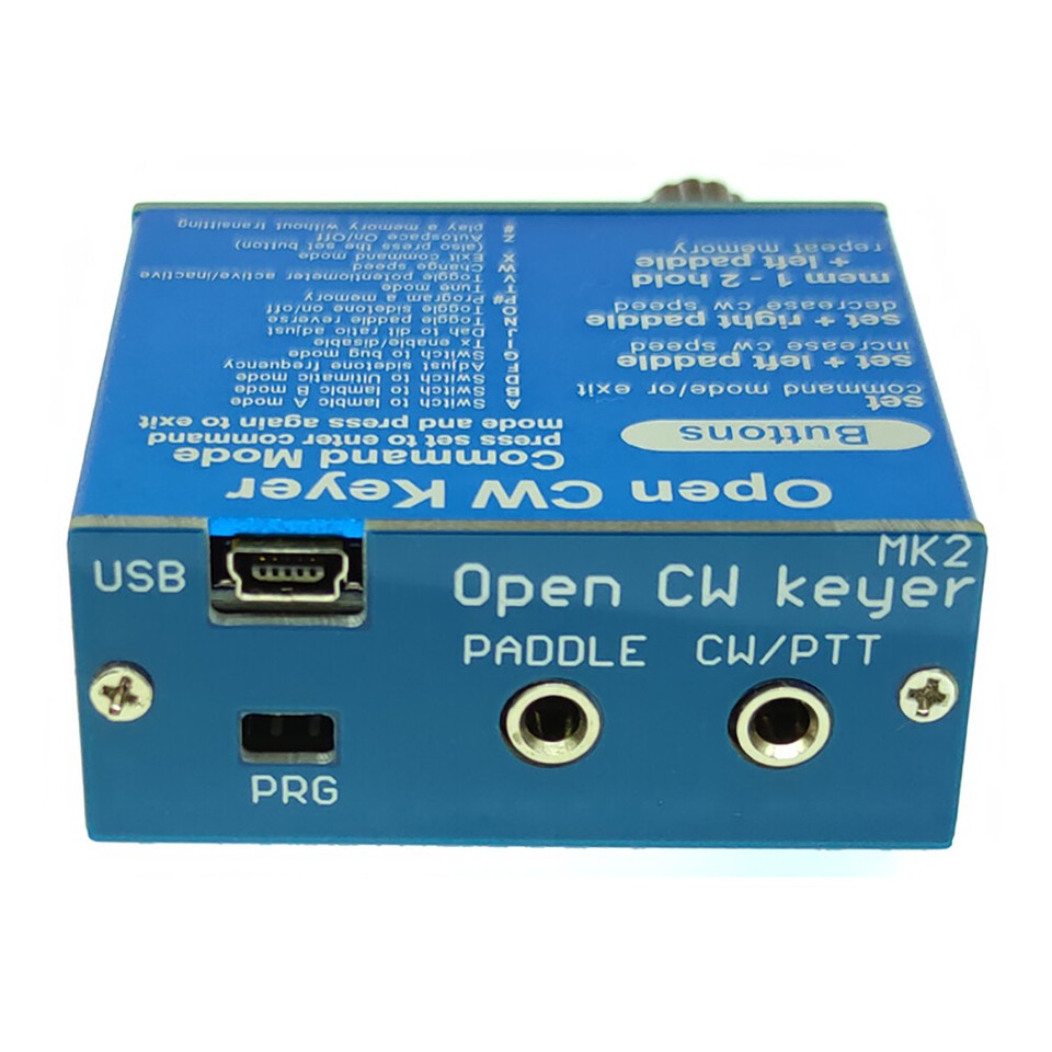 Open CW keyer MK2 KIT with aluminum case USB port | eBay