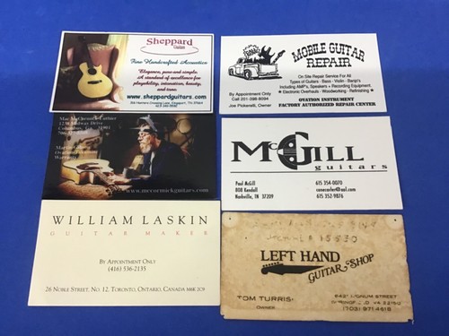 Lot of 6 Vintage Business Card | eBay