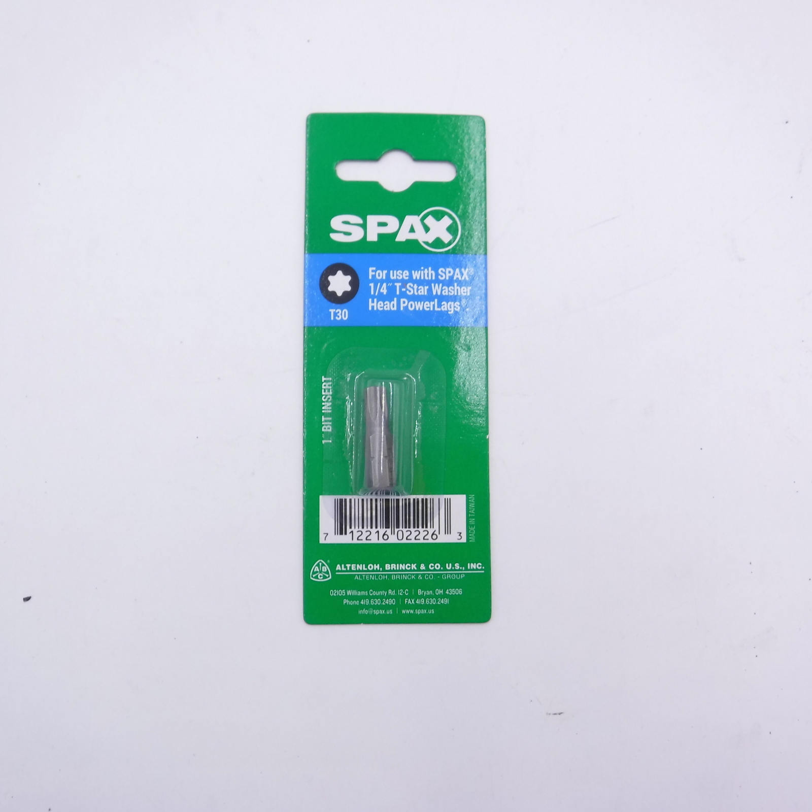 Spax T30 1/4" T-Star Plust Driver Bit 1" | eBay