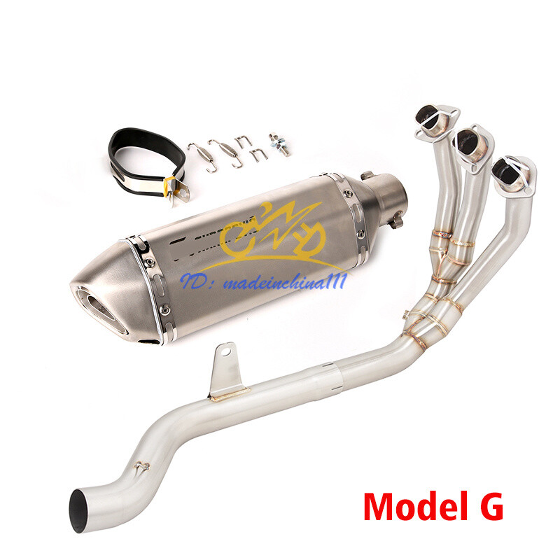 For Triumph Trident 660 Tiger 660 Exhaust Front Link Pipe Mufflers ...