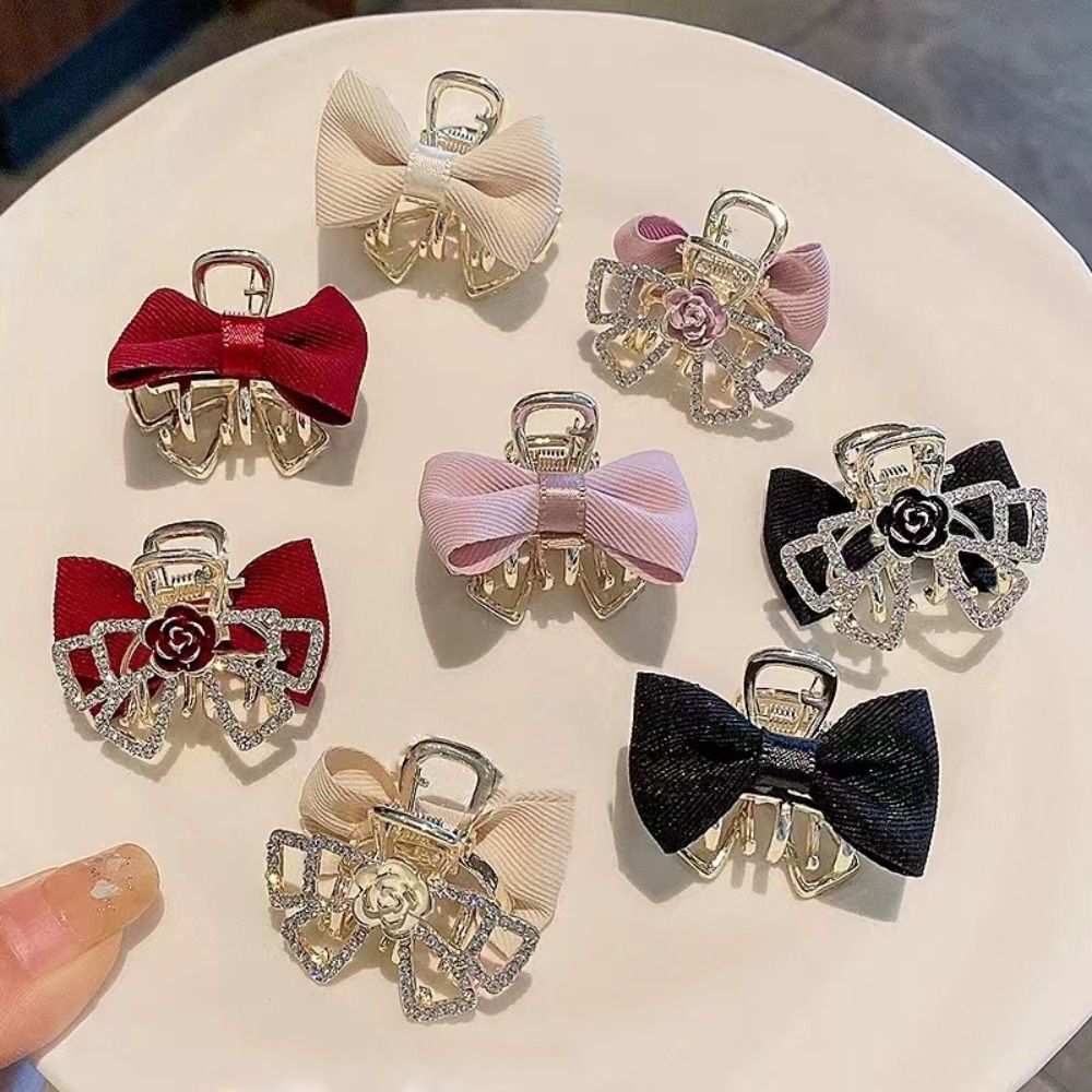Camellia Clasp Clips Mini Metal Clips Fashion Hair Clips Women Girls | eBay